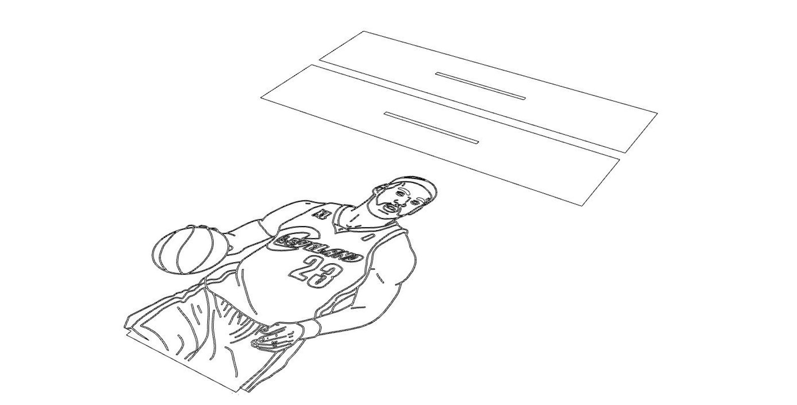 Lebron James Fan Laser Cut Memorabilia Laser Cut Wood - Etsy