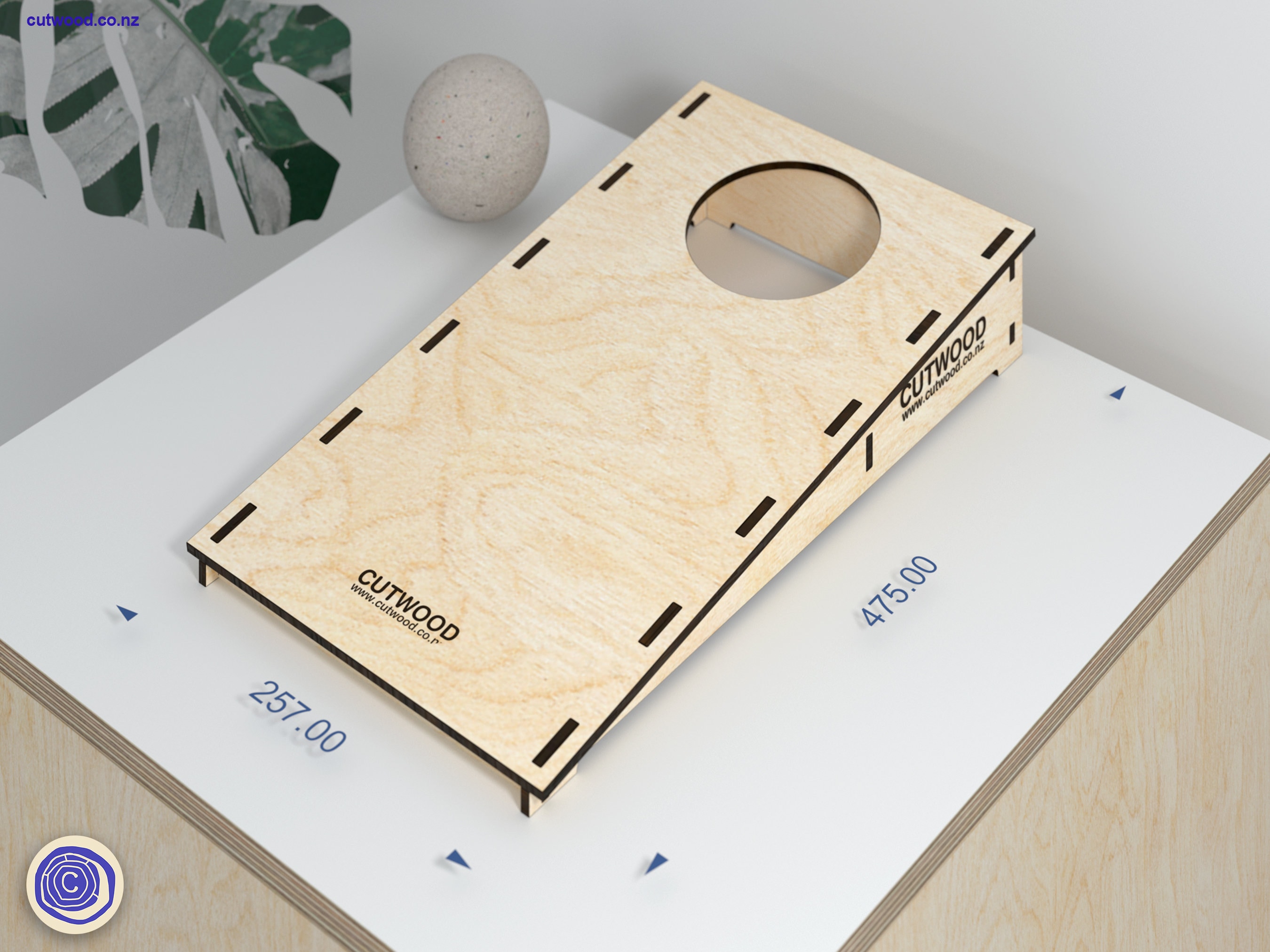 Miniature Cornhole Table Top Game - Digital Files for Glowforge, Laser ...