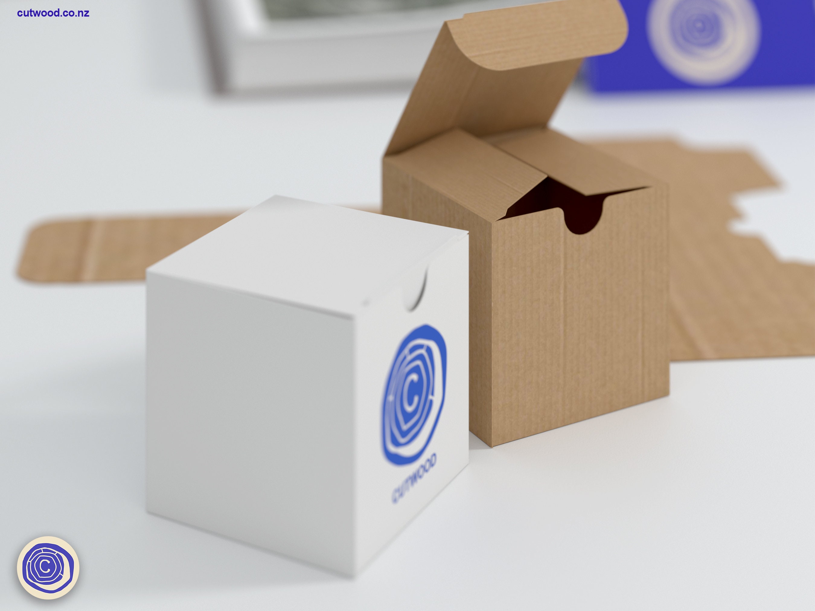 Laser Cut Box Template: Cardstock Paper Gift Box (digital File) - Etsy