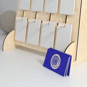 Earring Display Stand Digital File: Laser Cut Pattern (ai SVG EPS) - Etsy