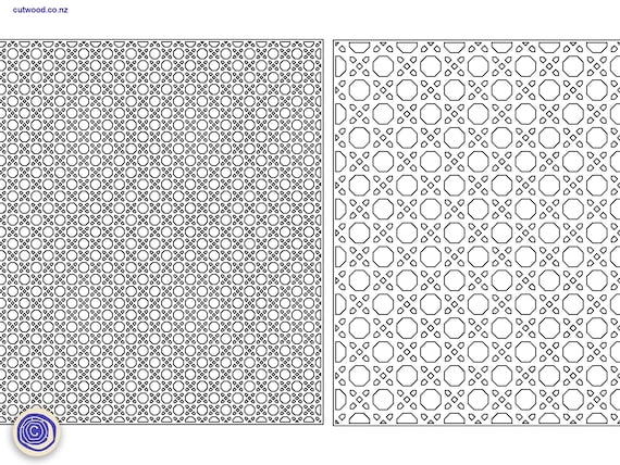 Rattan Cane Weaving Foundation Pattern Digital Cut Files | Etsy