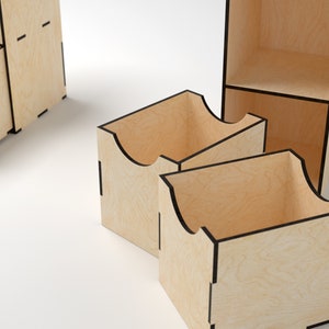 Double Laser Cut Box Files SVG, DXF, Laser Plans, Laser Cut, Cnc Route ...