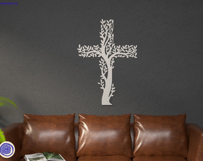 2 Layered Tree Cross SVG. Cross Models With Layer Options. Cross Svg ...