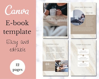 Ebook Template// Lead Magnet Template// Opt-in Freebie - Etsy