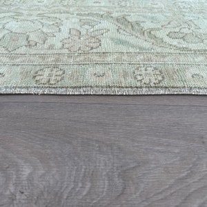 Oversize Neutral Rug / 10x12 Ft Area Rug / Cream Vintage Area Rug ...