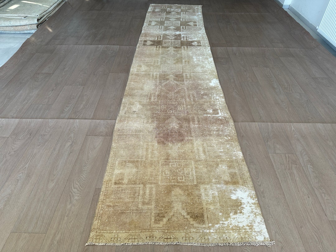 Neutral Runner Rug 3x14 Feet Kitchen Runner Rug Entryway Runner Rug ...