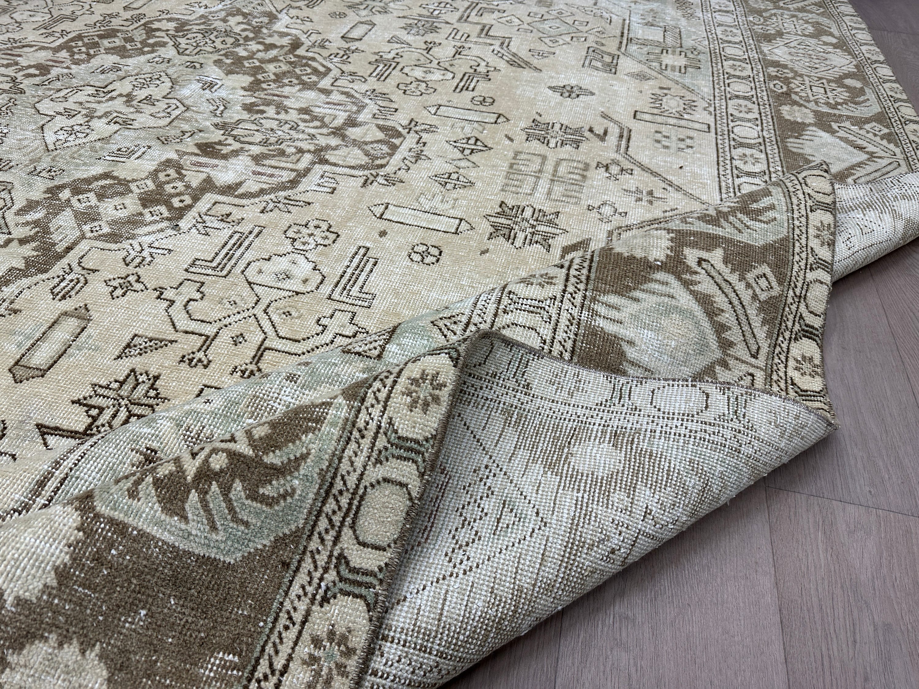 Special Vintage Oversize Area Rug for Livingroom 10x12 Feet Oushak Area ...