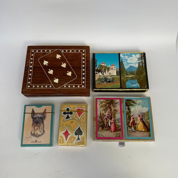 Vintage Playing Cards - Etsy