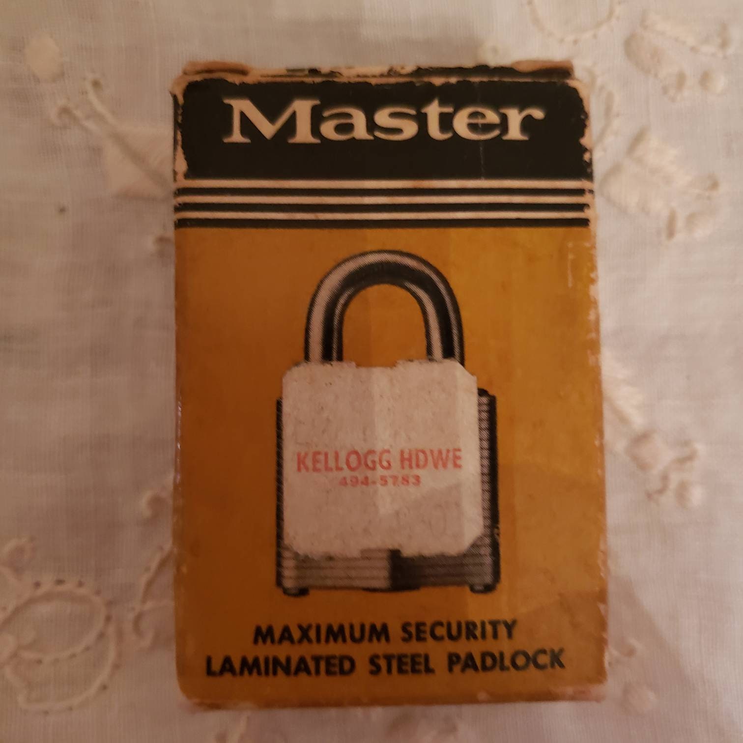 Early Master Lock Box With 7 Lock Keys. - Etsy