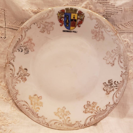 Antique German Plate - Etsy