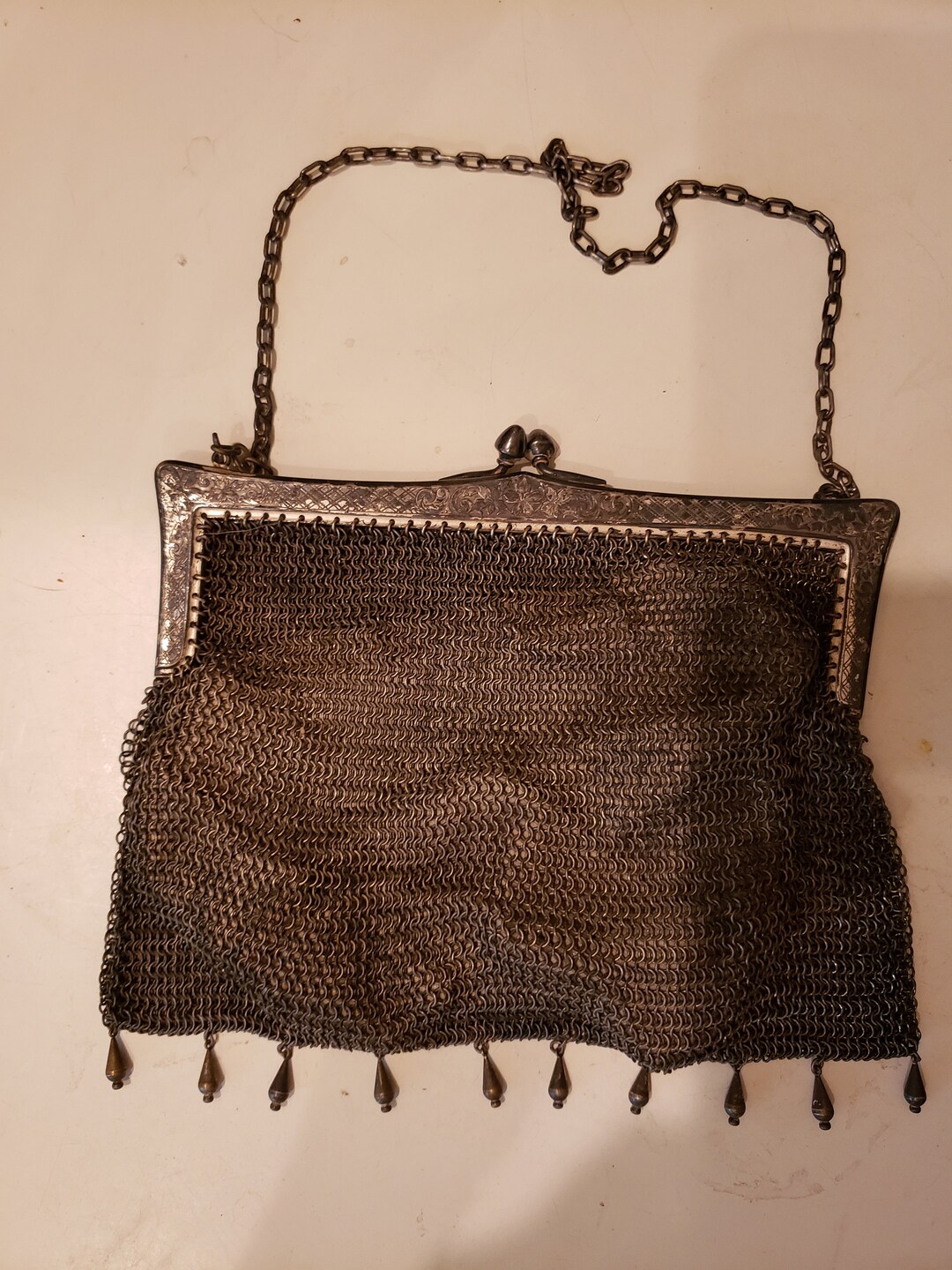 Antique German Silver Purse - Etsy