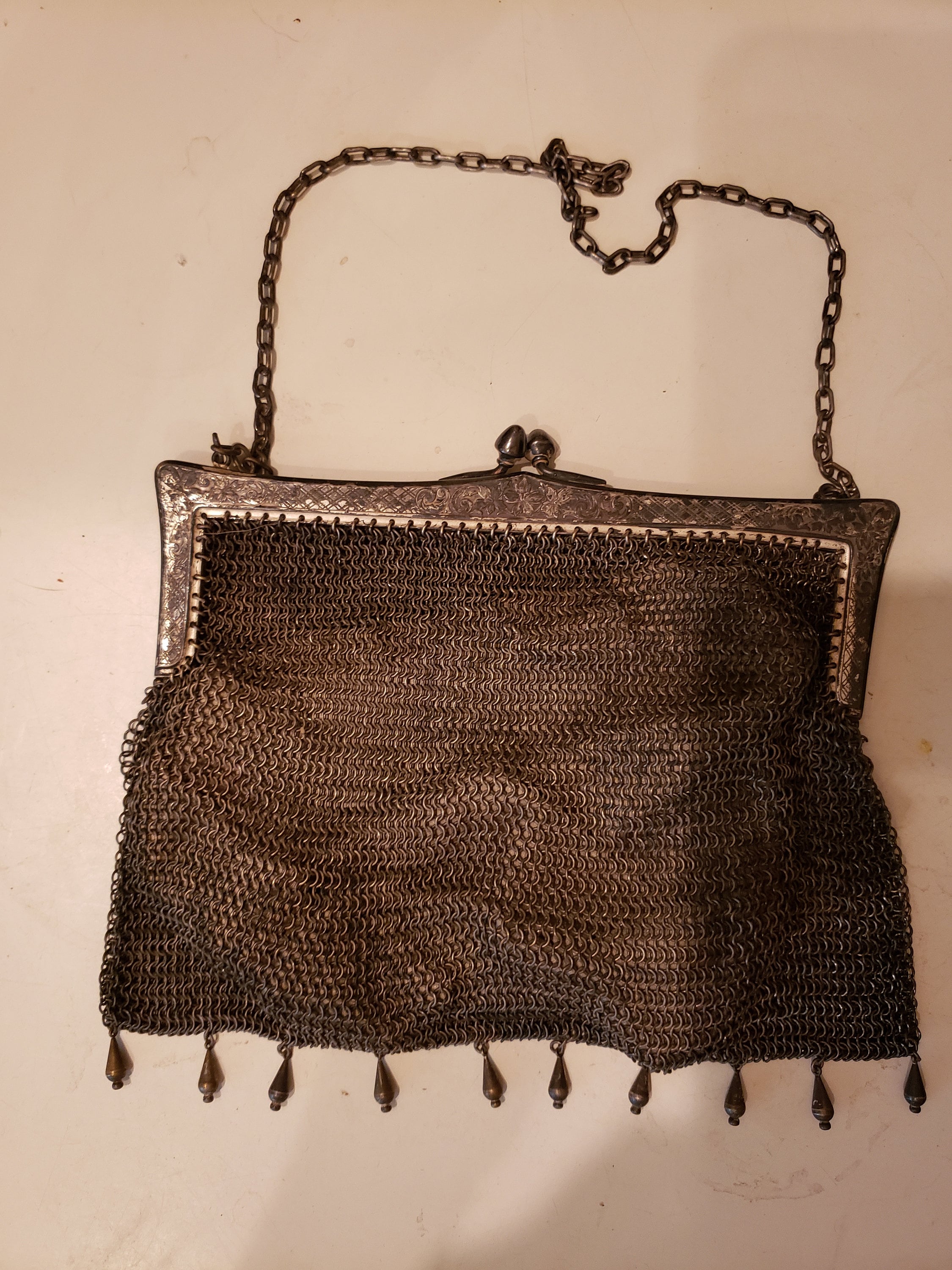 Antique German Silver Purse - Etsy