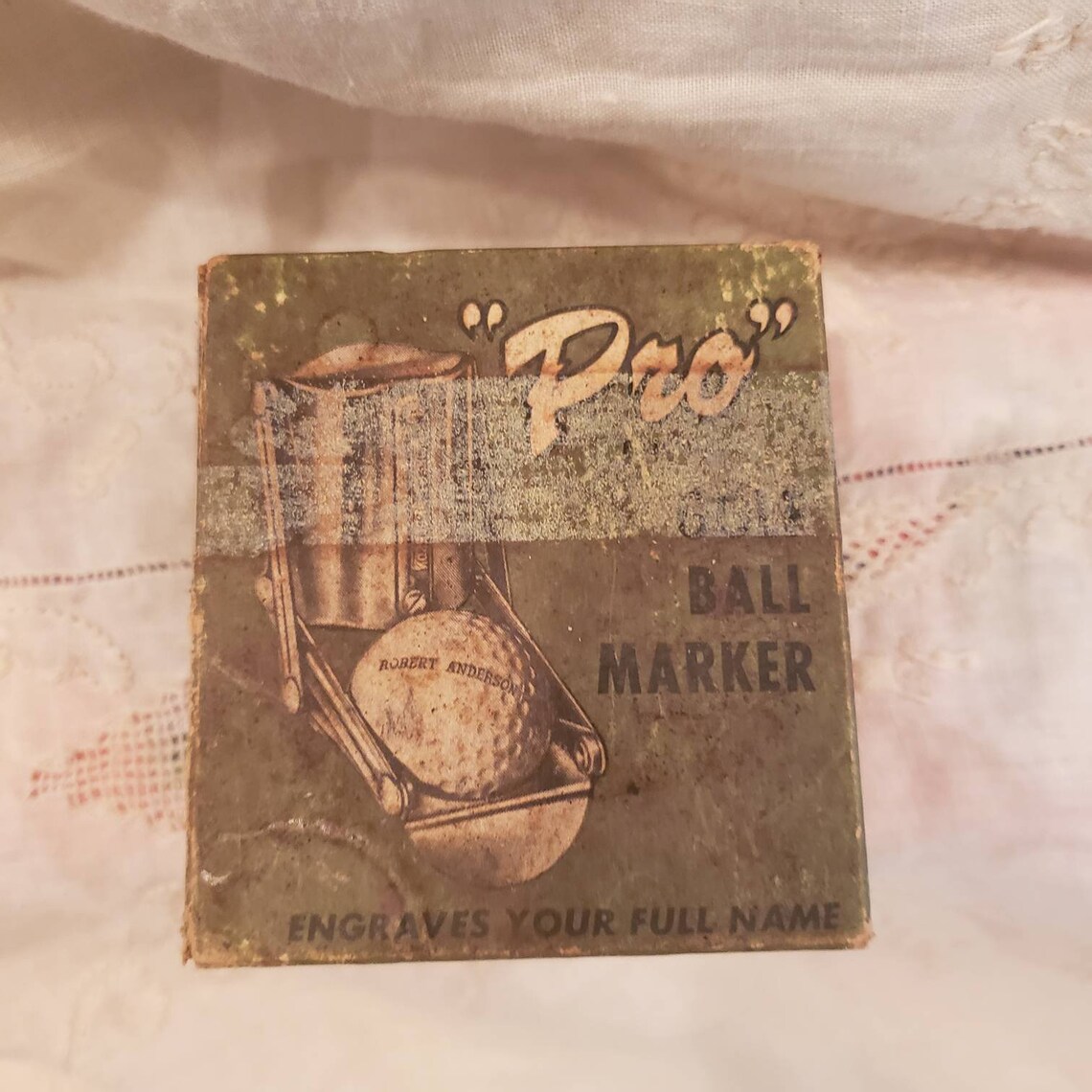 Vintage pro Golf Ball Marking Kit - Etsy