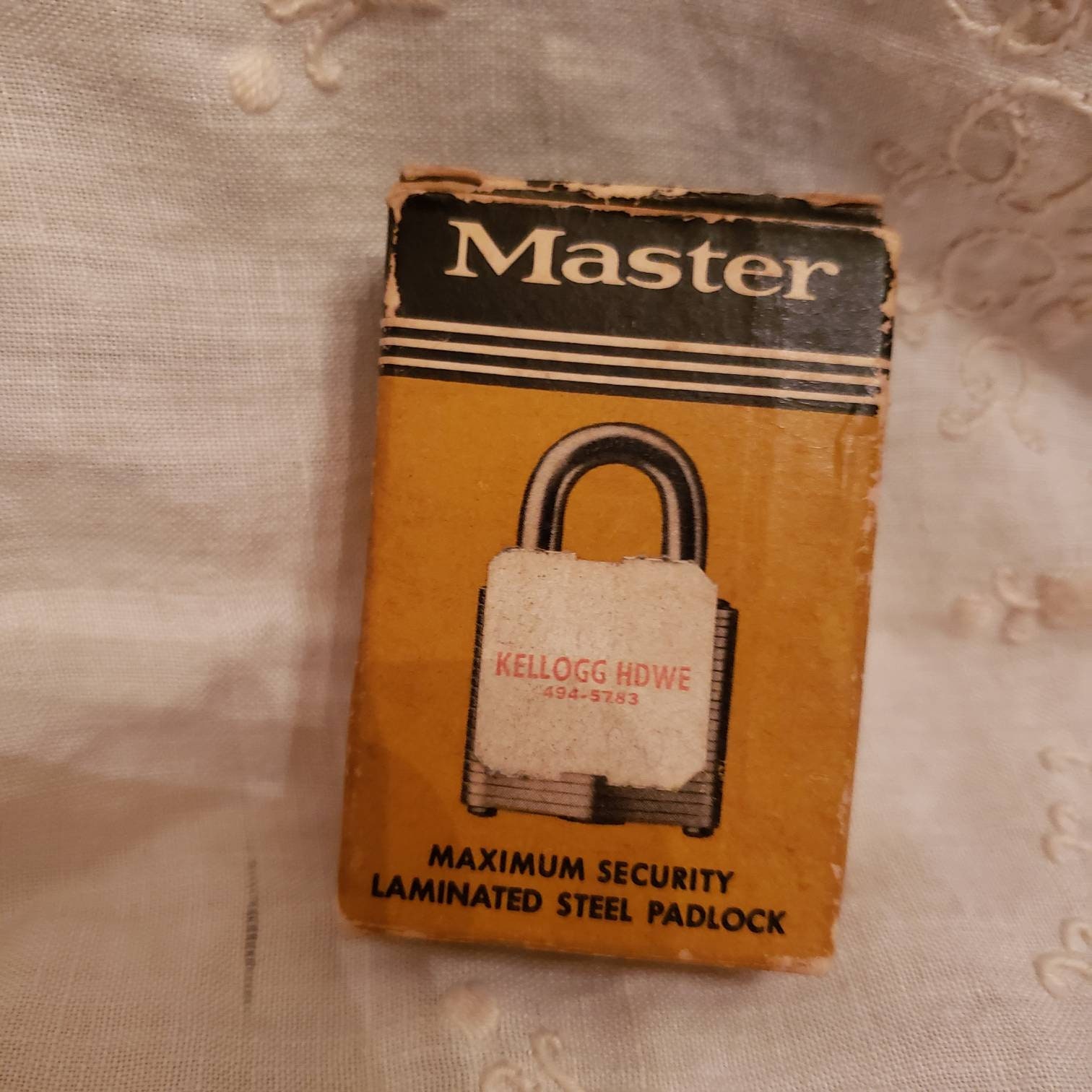 Early Master Lock Box With 7 Lock Keys. - Etsy