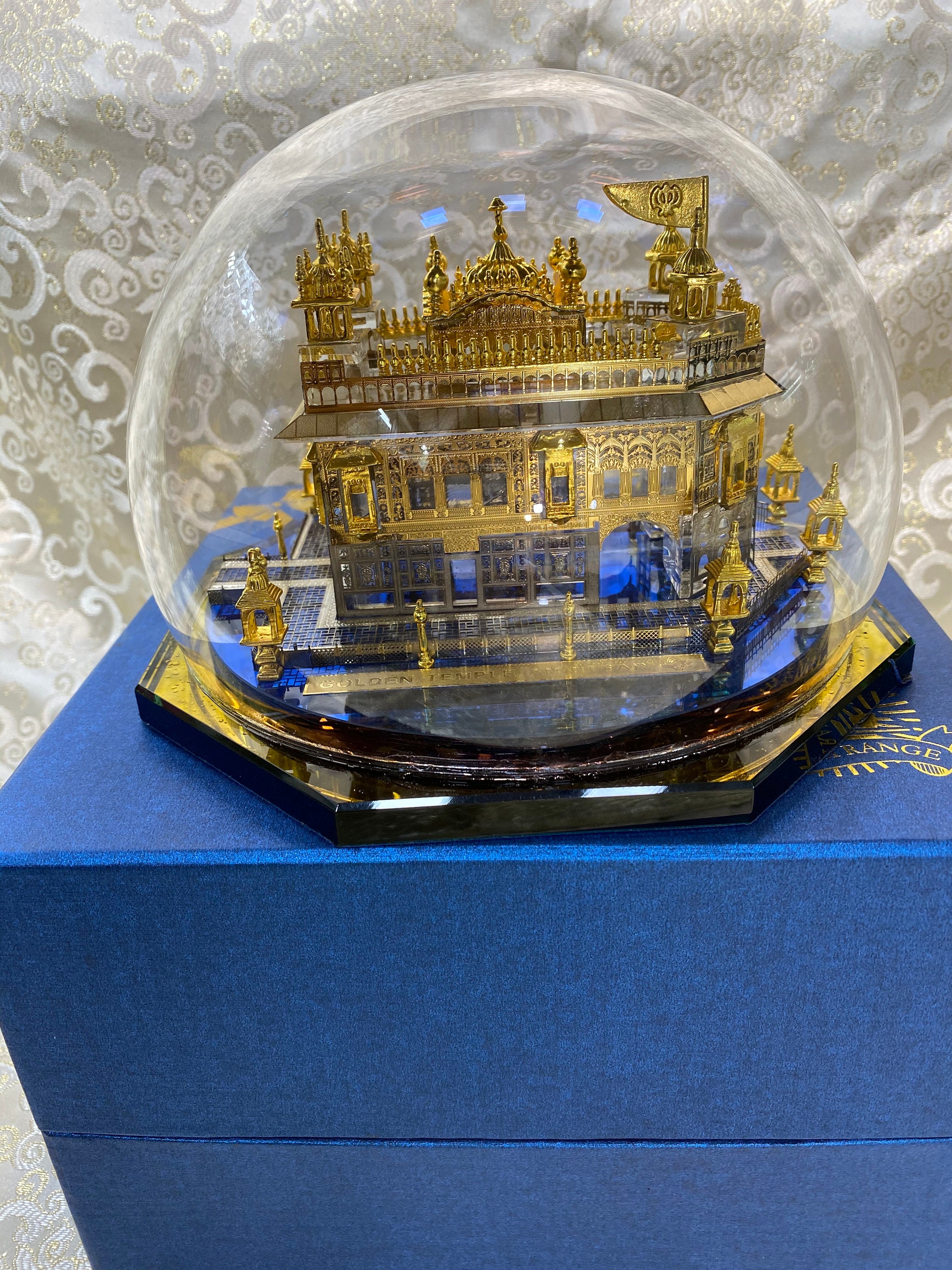 Golden Temple 24K Gold Plated Model - Round - 3 Sizes Available - Etsy ...