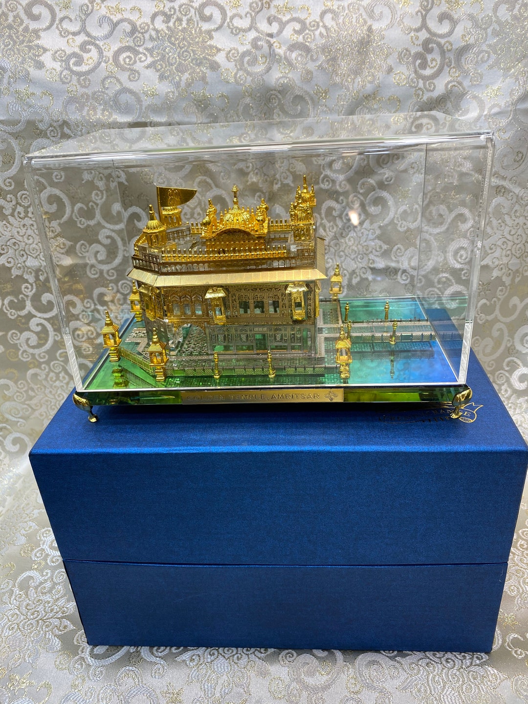 Golden Temple 24K Gold Plated Model Rectangle 3 Sizes Available - Etsy