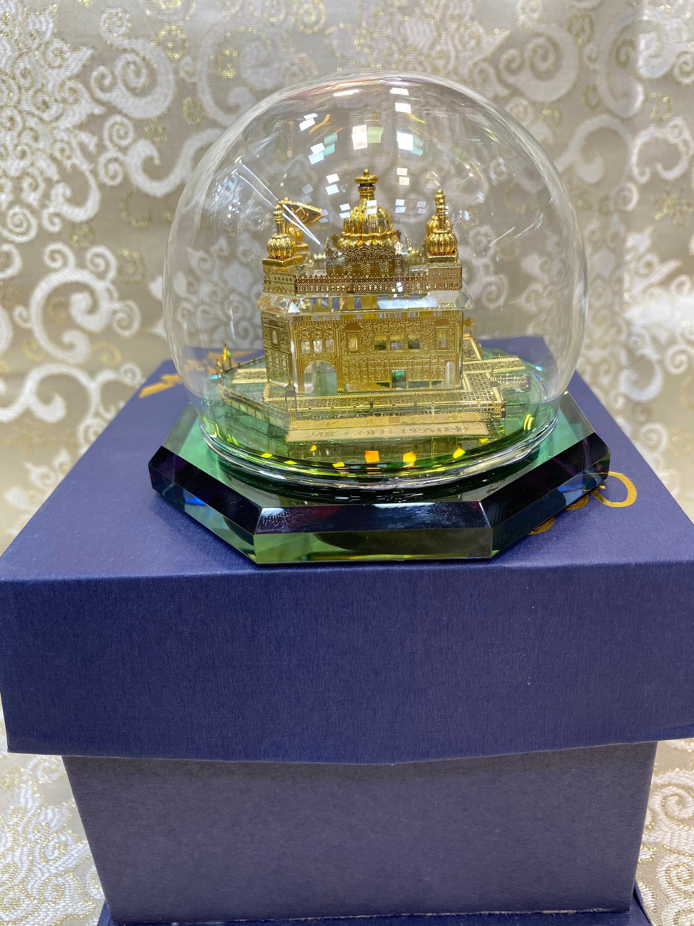 Golden Temple 24K Gold Plated Model - Round - 3 Sizes Available - Etsy UK