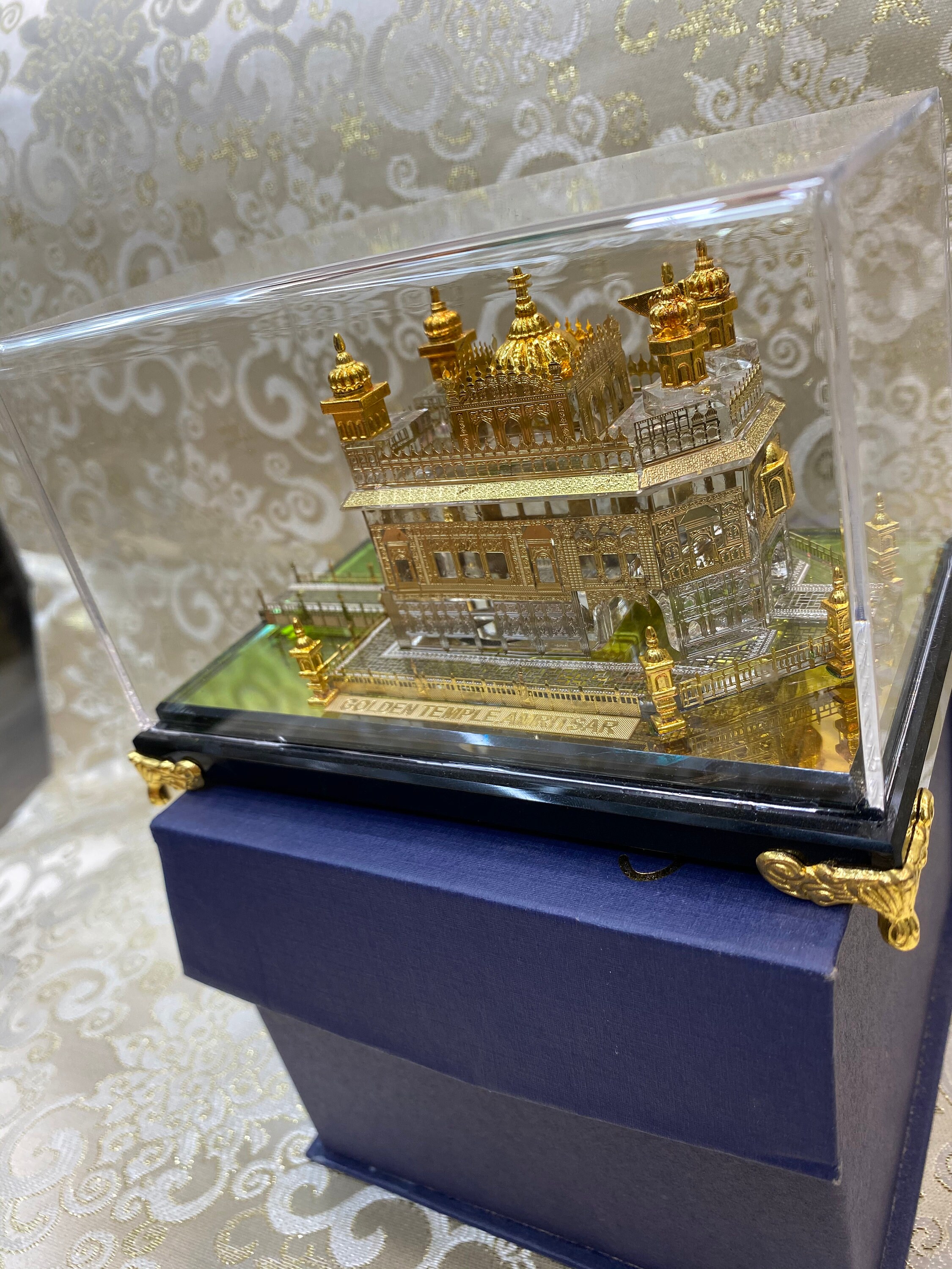 Golden Temple 24K Gold Plated Model Rectangle 3 Sizes Available - Etsy