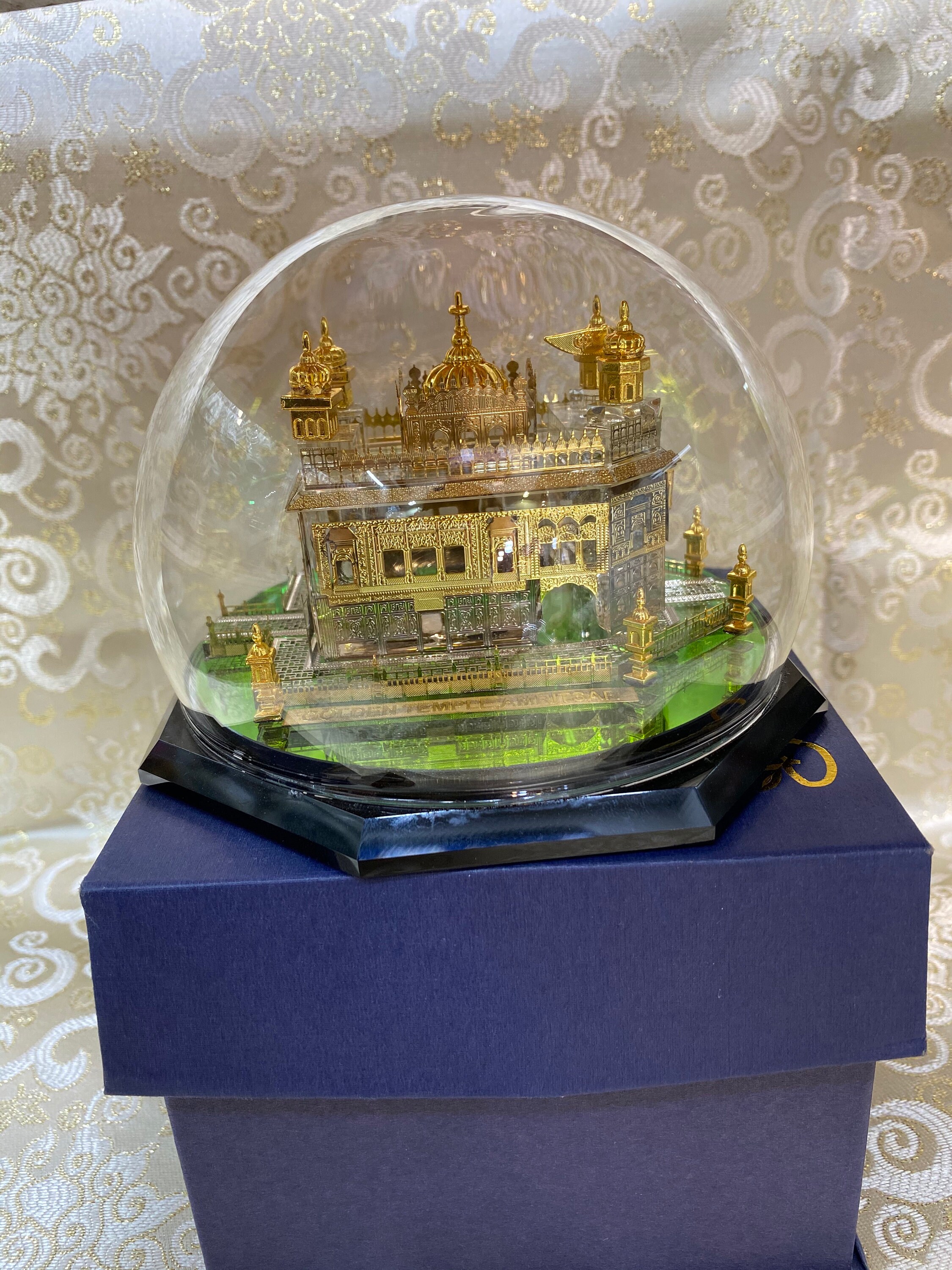 Golden Temple 24K Gold Plated Model - Round - 3 Sizes Available - Etsy UK