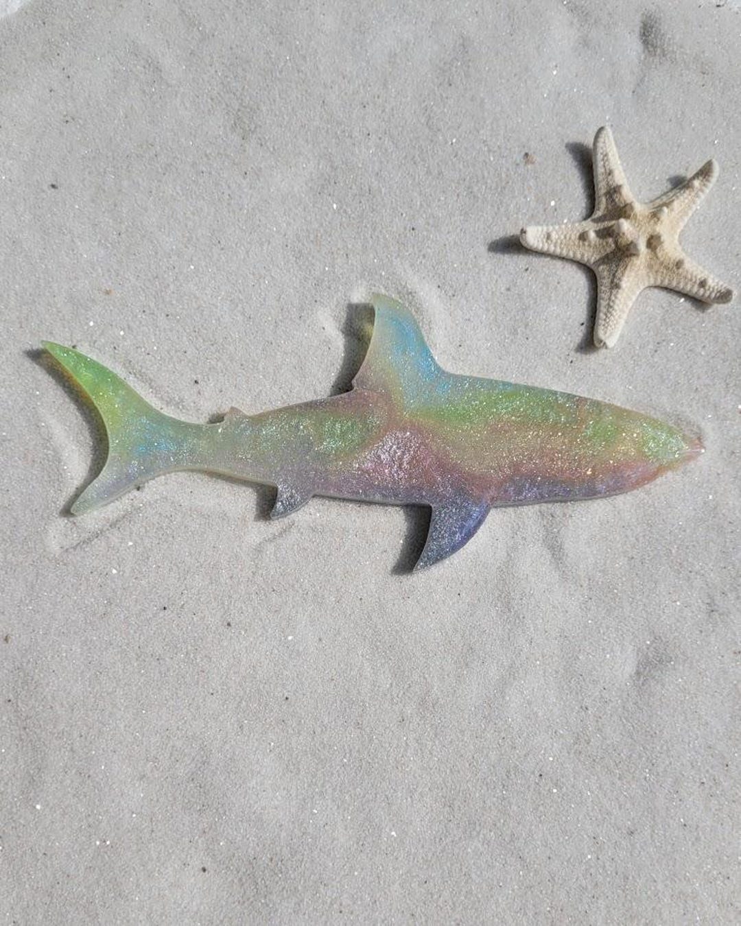 Shark Wall Art/ Resin Beach Art/ Ocean Wall Art/ Shark Wall Décor ...