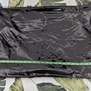 High Gloss Black PVC Pillow Case - Etsy