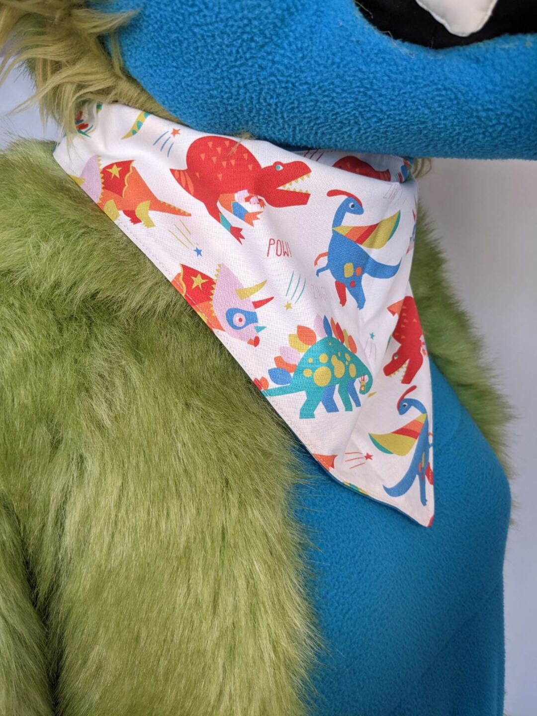 Magnetic Fursuit Super Hero Dinosaurs and Blue Stars - Etsy