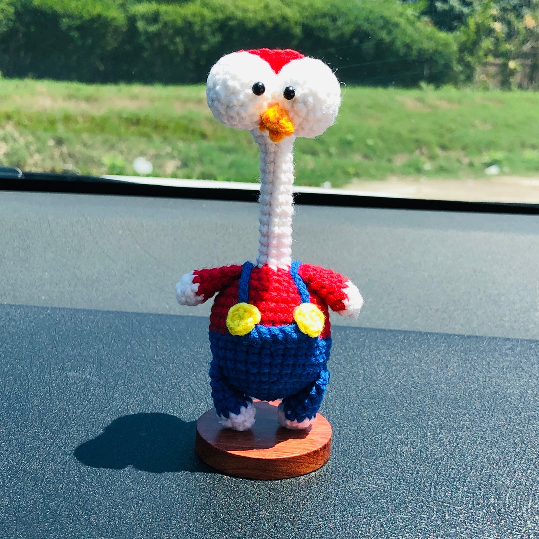 Handmade Crochet Cute Giraffe Chicken Car Accessories Interior ...