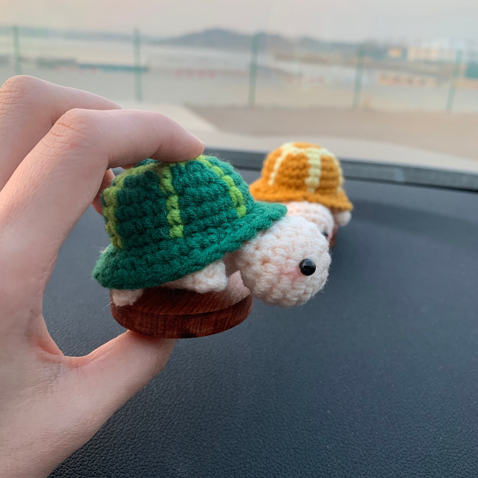 Handmade Crochet Cute Mini Turtle Head Retracted Into Shell - Etsy