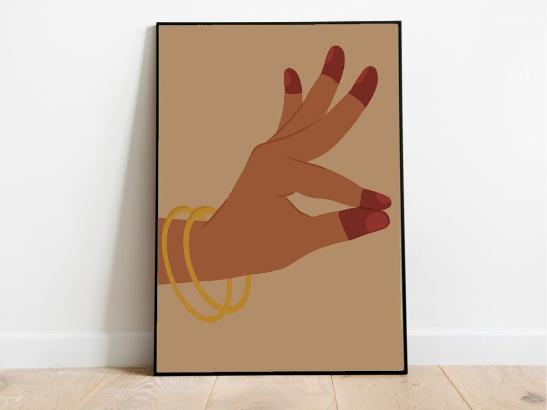 Katakaa Mukha Mudra Art, Desi Indian Art, Indian Art, South Asian Art ...