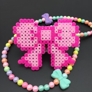 Customizable Rave Kandi Necklace-disco Glitter Pacifier-light - Etsy