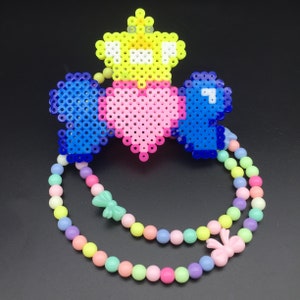 Customizable Rave Kandi Necklace-disco Glitter Pacifier-light up Soft ...