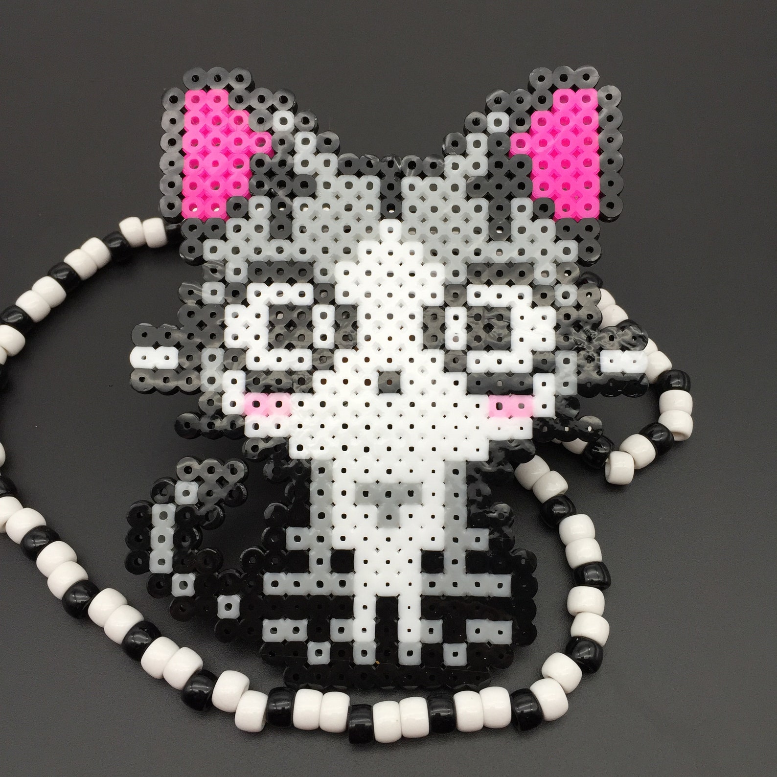 Customizable Rave Kandi Necklace-disco Glitter Pacifier-light - Etsy