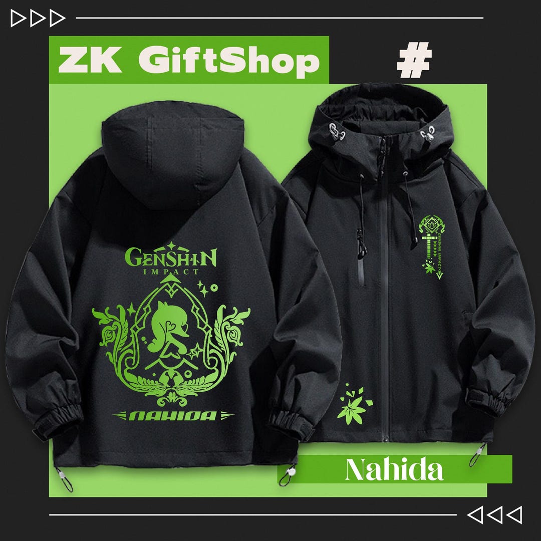 Genshin Kinieh Nahida Winter Jacket Men's Snow Down Filled Outerwear ...