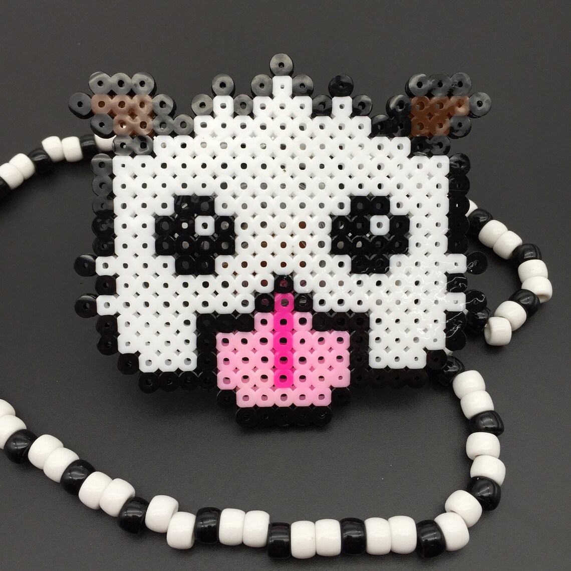 Customizable Rave Kandi Necklace-disco Glitter Pacifier-light - Etsy