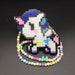 Customizable Rave Kandi Necklace-disco Glitter Pacifier-light up Soft ...