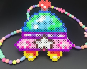 Customizable Rave Kandi Necklace-disco Glitter Pacifier-light up Soft ...