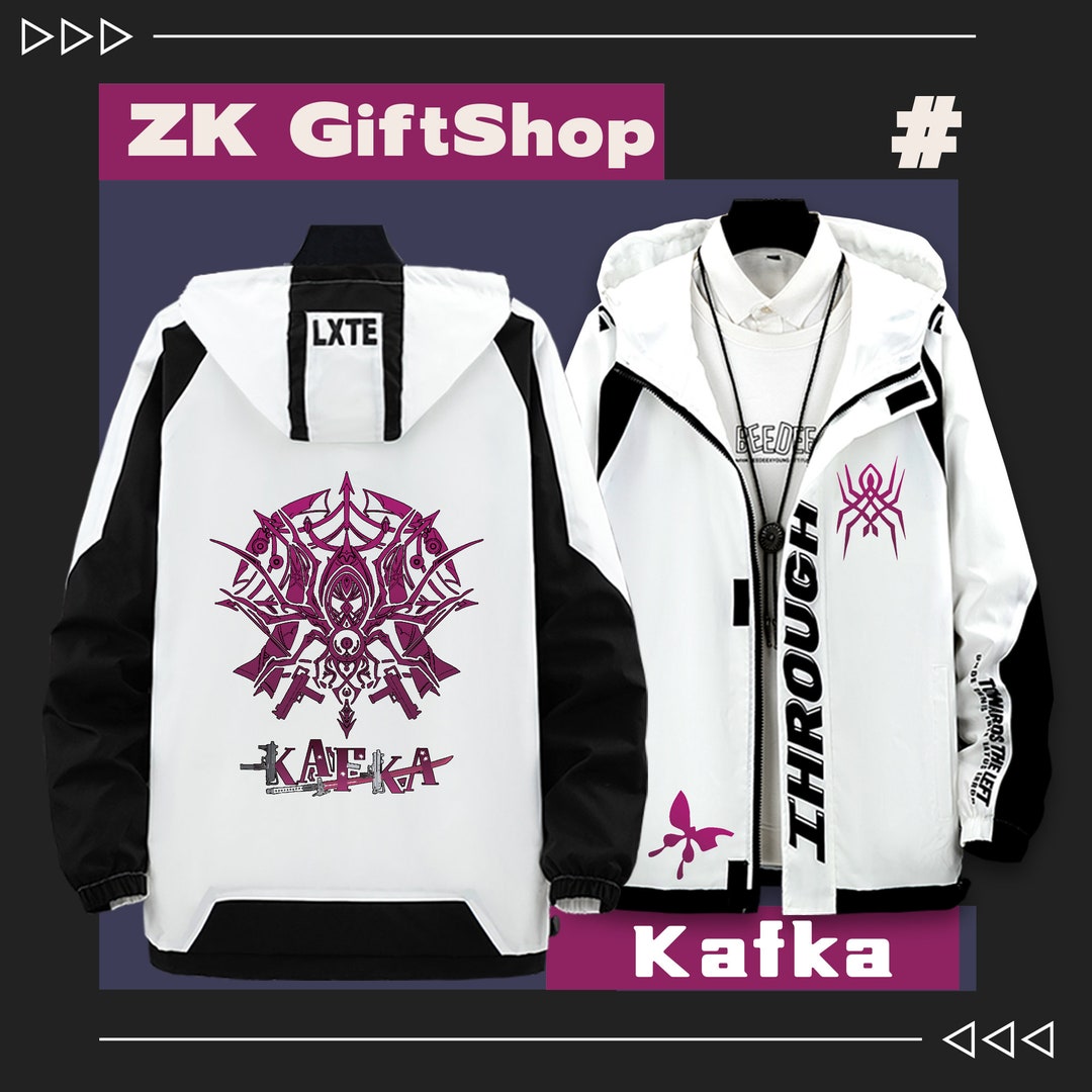 Honkai: Star Rail Kafka Hand Drawn Outdoor Jacket Game Peripheral ...