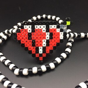 Customizable Rave Kandi Necklace-disco Glitter Pacifier-light up Soft ...