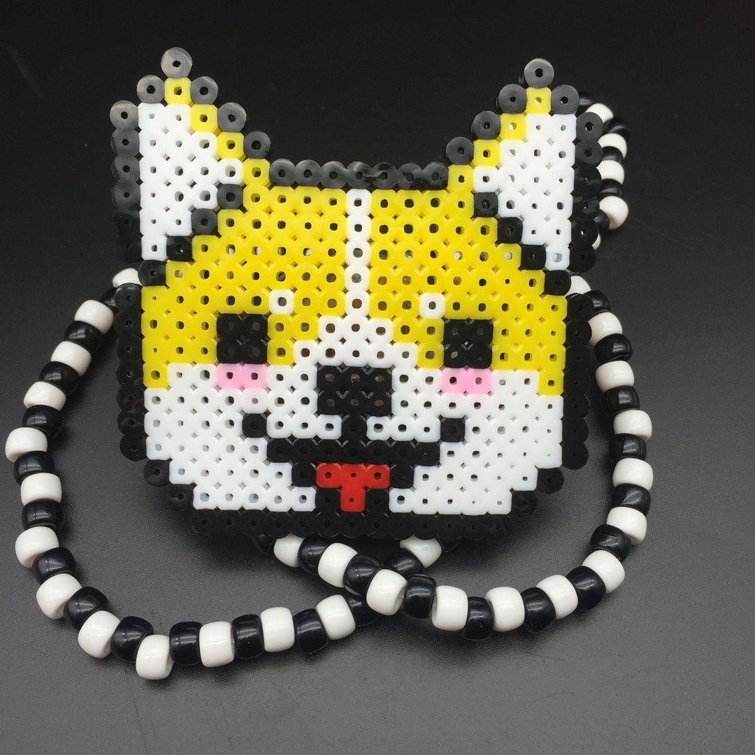 Customizable Rave Kandi Necklace-disco Glitter Pacifier-light - Etsy