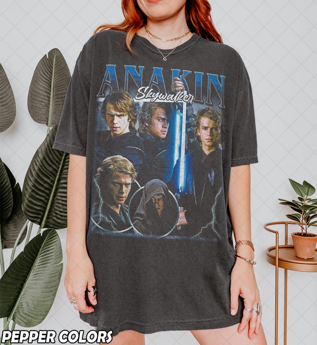 Vintage Anakin Skywalker Shirt, Anakin Skywalker Comfort Colors Shirt ...