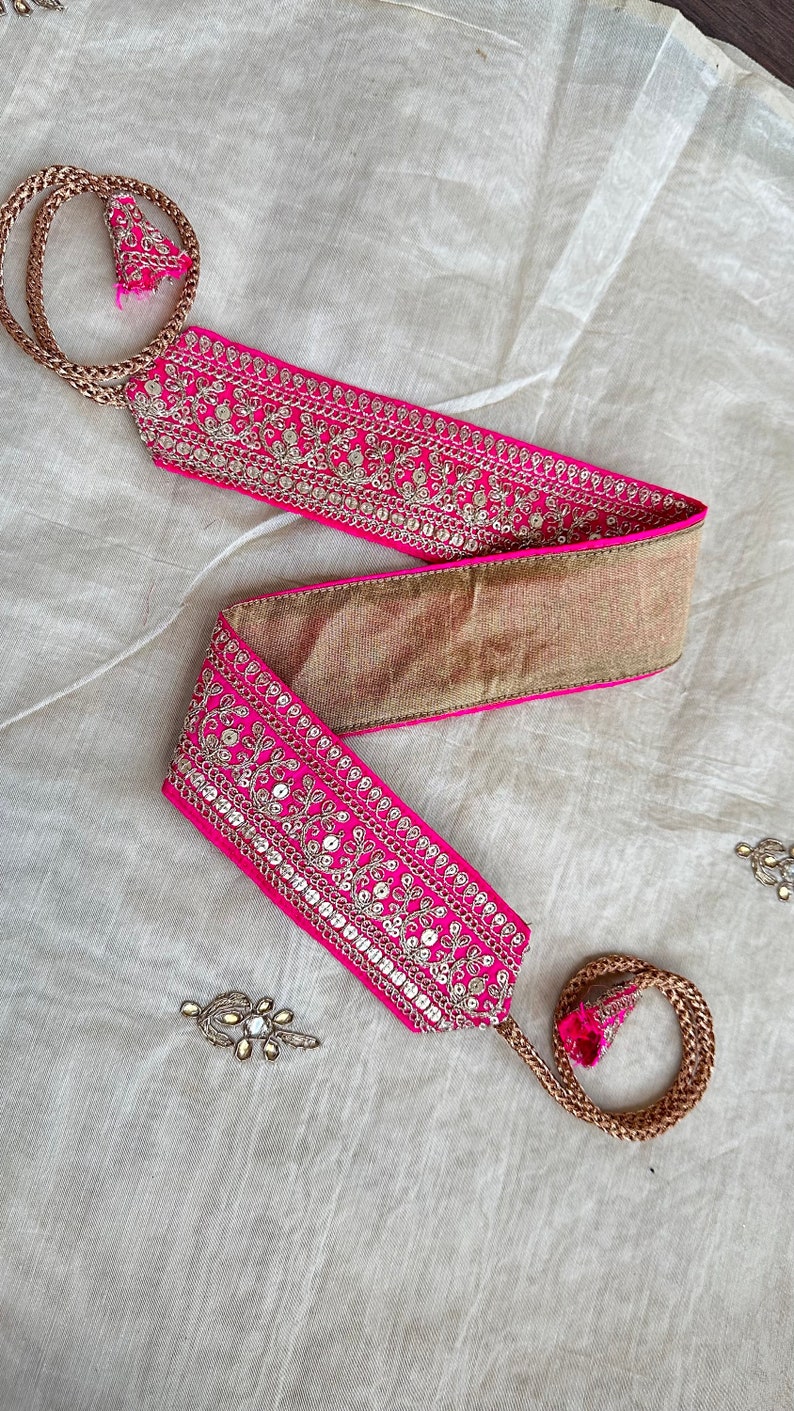 Saree Belt Saree Belts for Women Kamarbandh for Women Lehenga Belt Sari ...