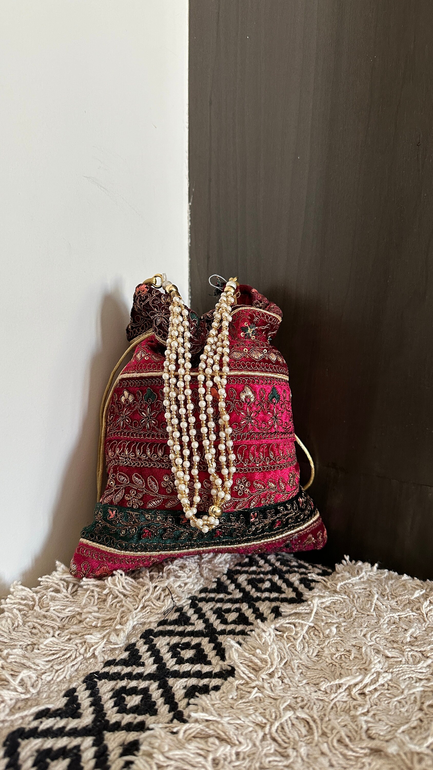 Handmade Boho Banjara Bag, Gujarati Kutchi Pothli Bags, Poti Bags ...