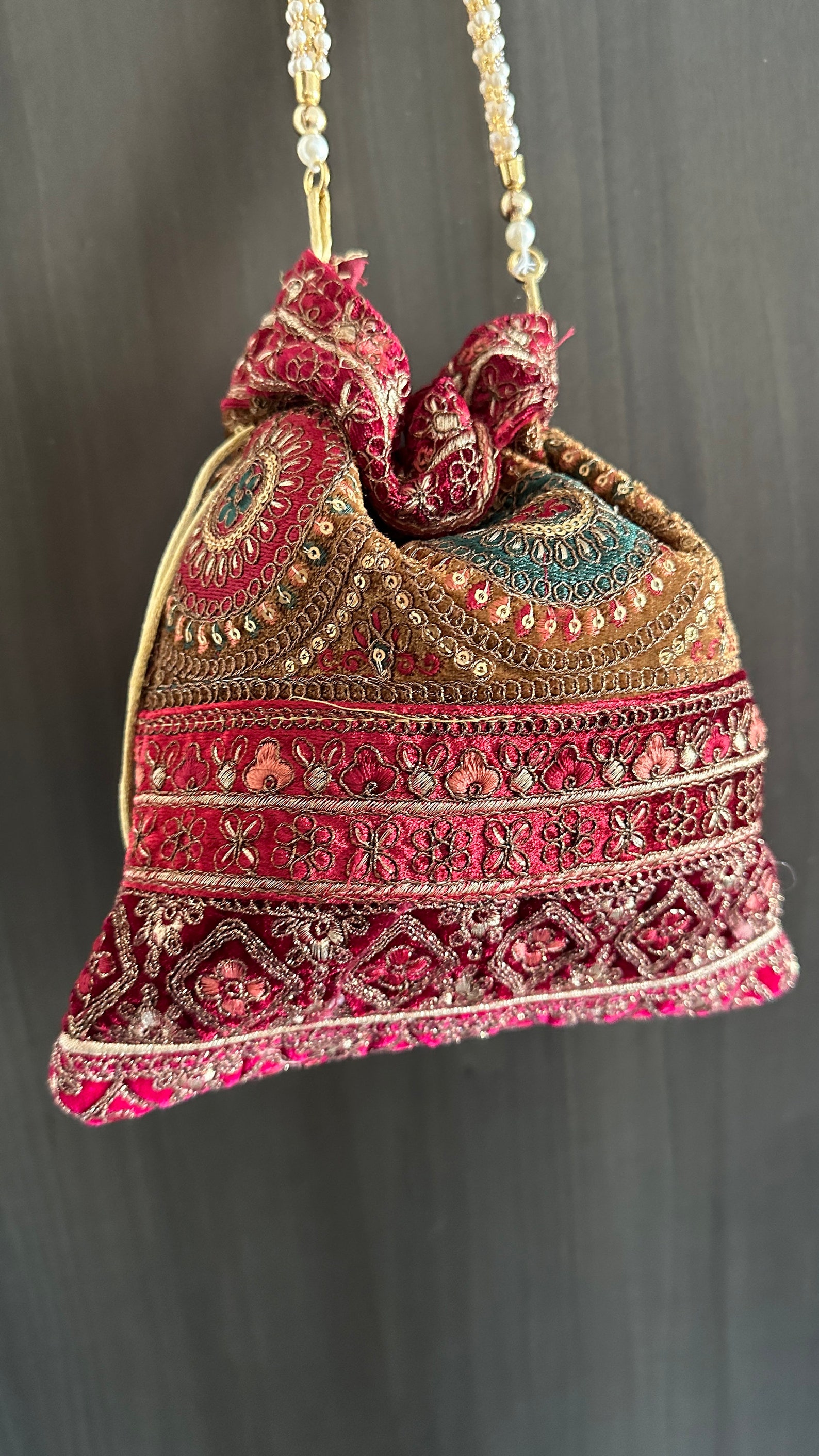 Handmade Boho Banjara Bag, Gujarati Kutchi Pothli Bags, Poti Bags ...