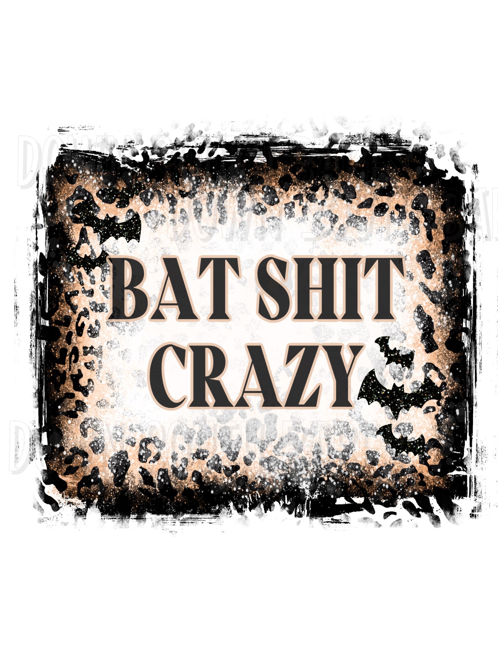 Bat Shit Crazy PNG Digital download INSTANT DOWNLOAD Funny | Etsy