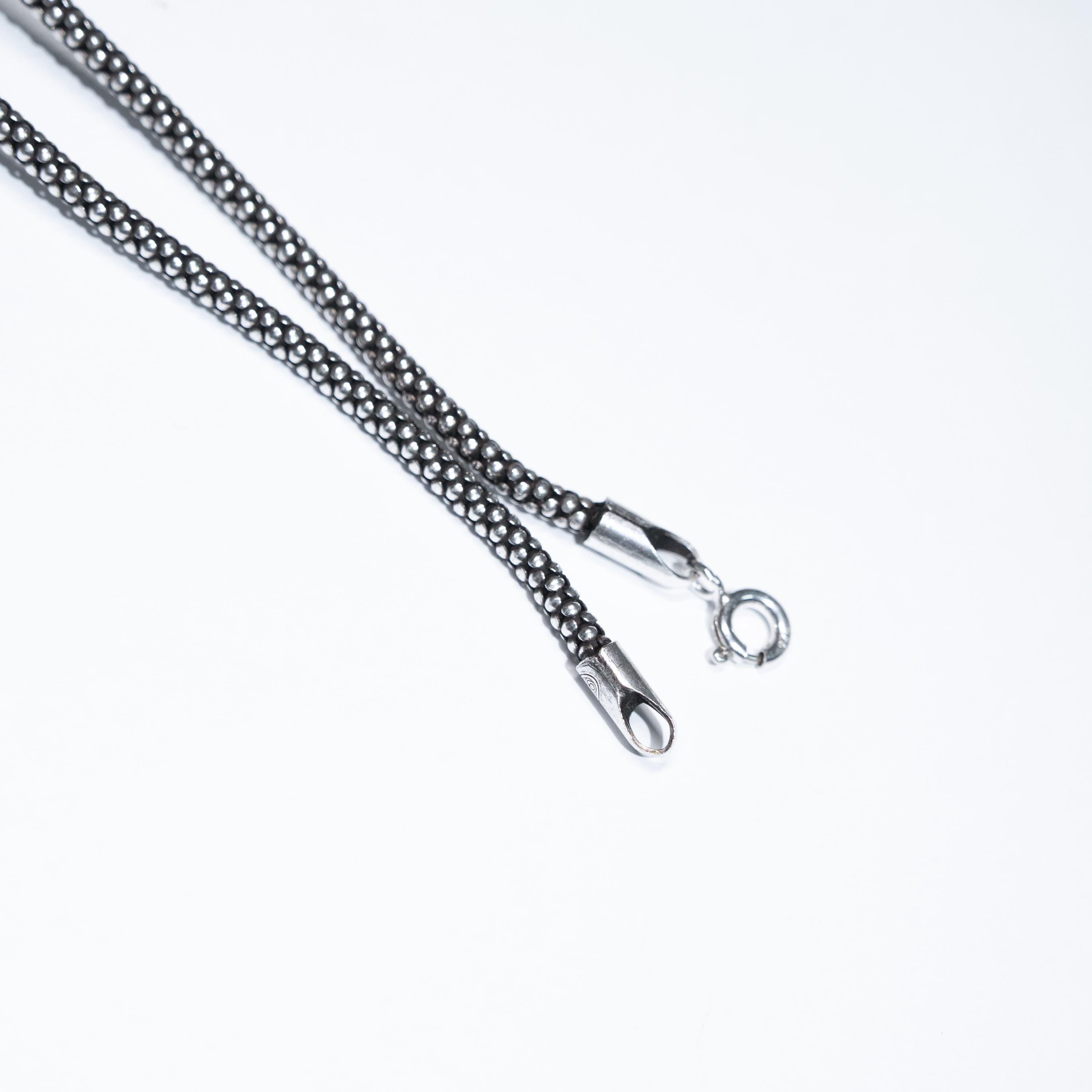 Sterling Silver Popcorn Chain Necklace, Bubble Chain, Bulk Chains - Etsy