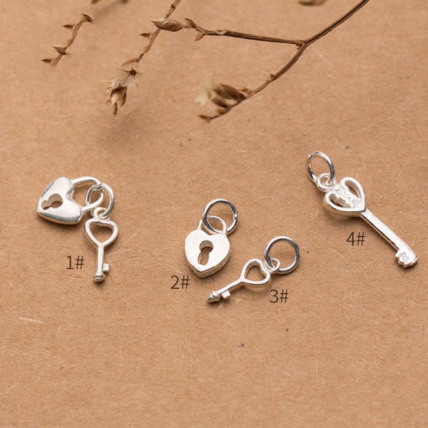 Mini Heart Lock and Key - Etsy