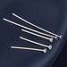 Sterling Silver Flat Eye Pins Eyepin, Silver Headpins, 925 Silver T-pin ...