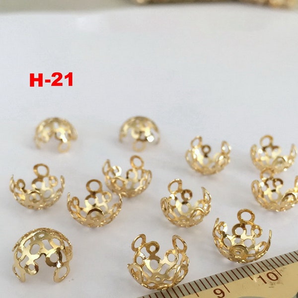 Earring Flower Caps - Etsy