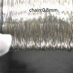 Sterling Silver Snake Chain Footage, S925 Silver Bulk Chains ...
