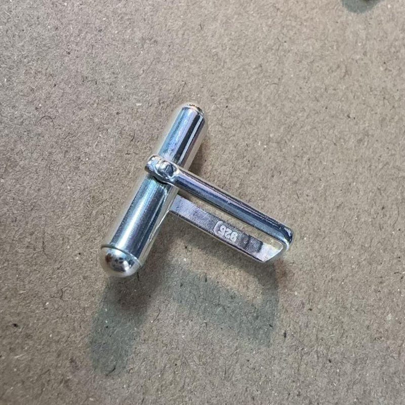 Cufflink Silver Blanks - Etsy